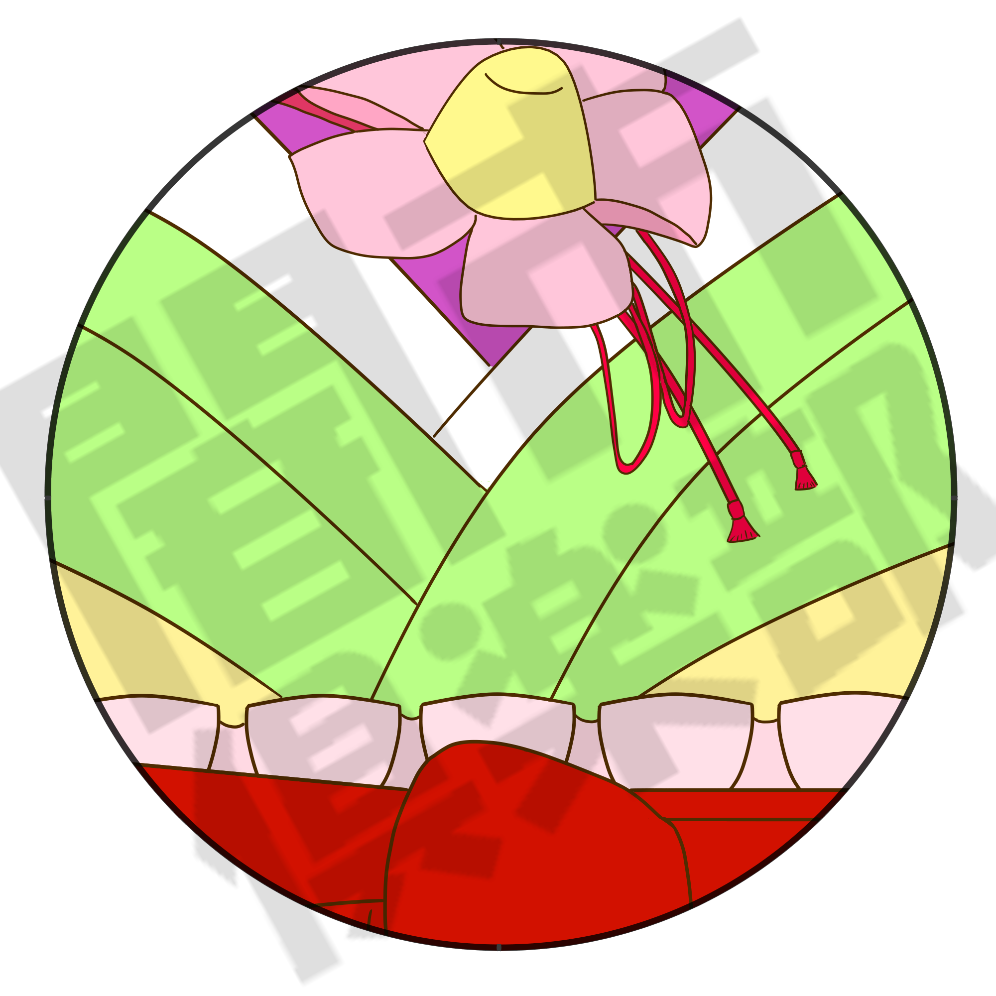 東方モチーフアイコンステッカーvol4 - 闇市倶楽部 - BOOTH