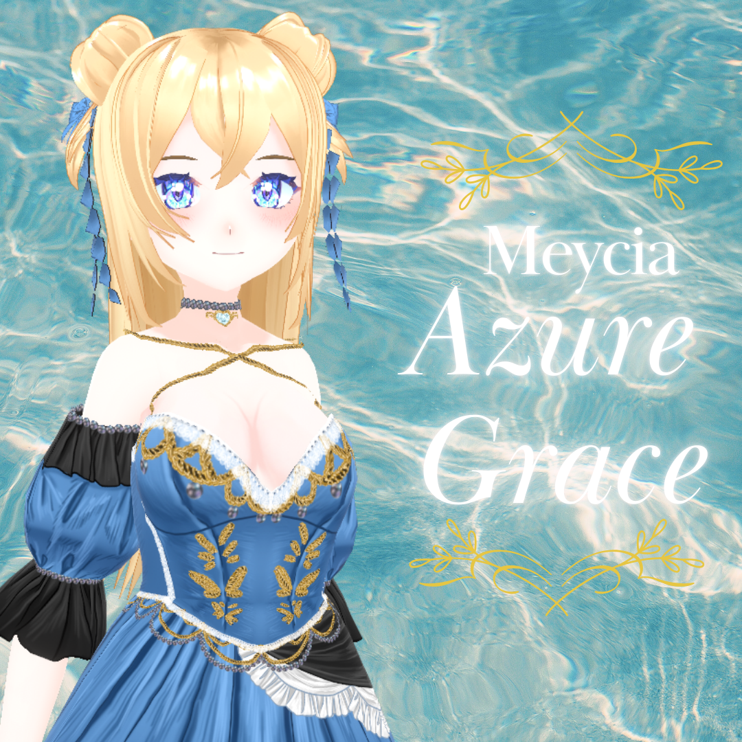 【Vroid】Azure Grace model - meycia - BOOTH