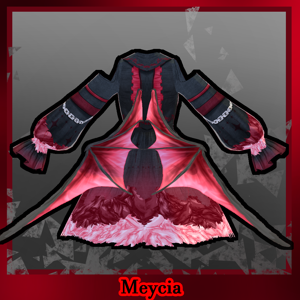 【Vroid】Devil dress - meycia - BOOTH