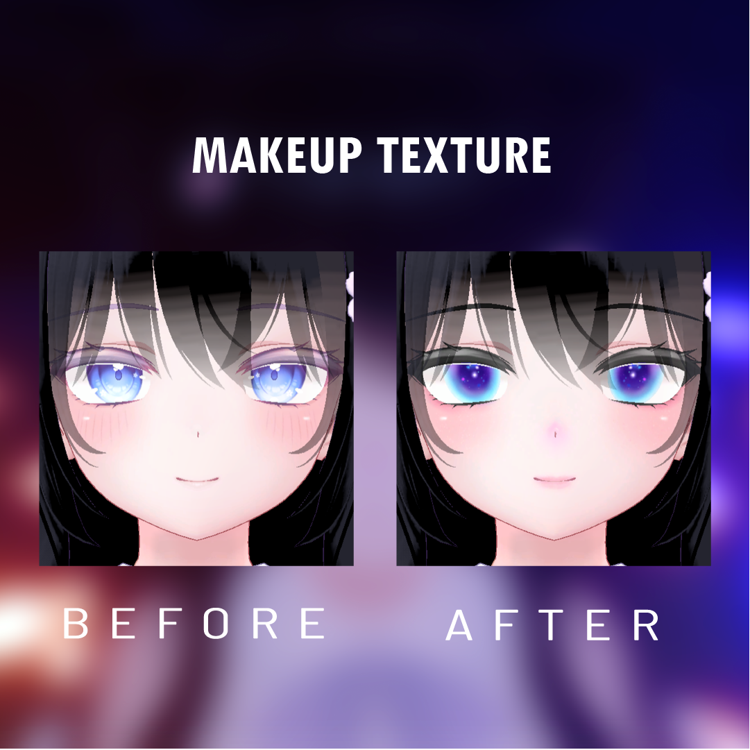 萌 Moe eyes - makeup texture - TENXshop - BOOTH