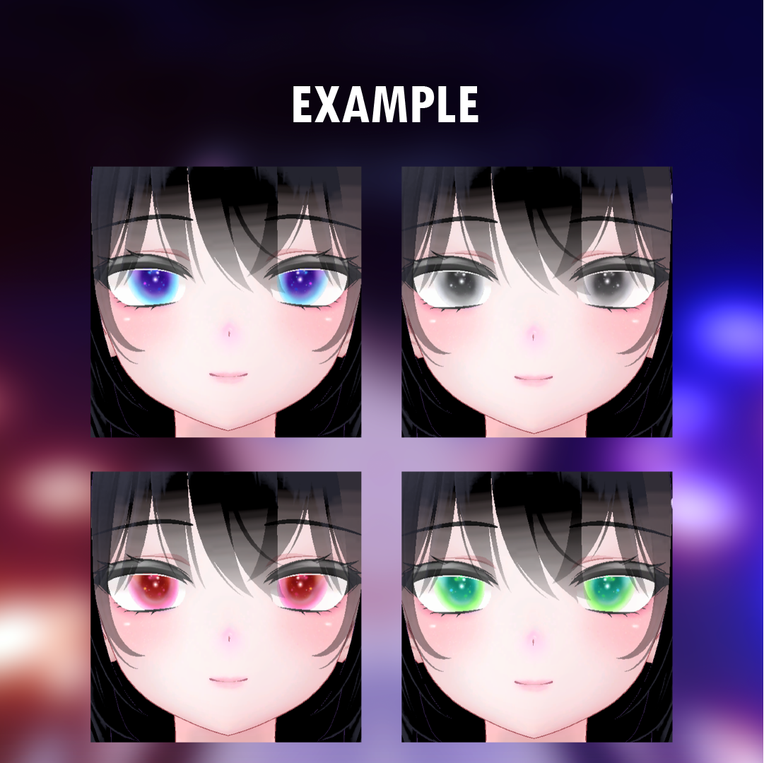 萌 Moe eyes - makeup texture - TENXshop - BOOTH