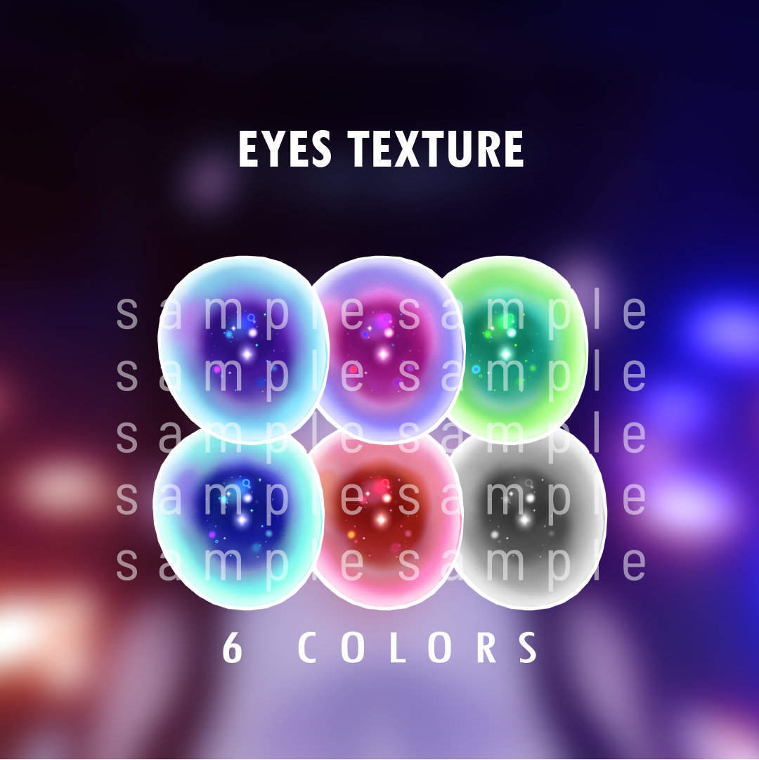 萌 Moe eyes - makeup texture - TENXshop - BOOTH
