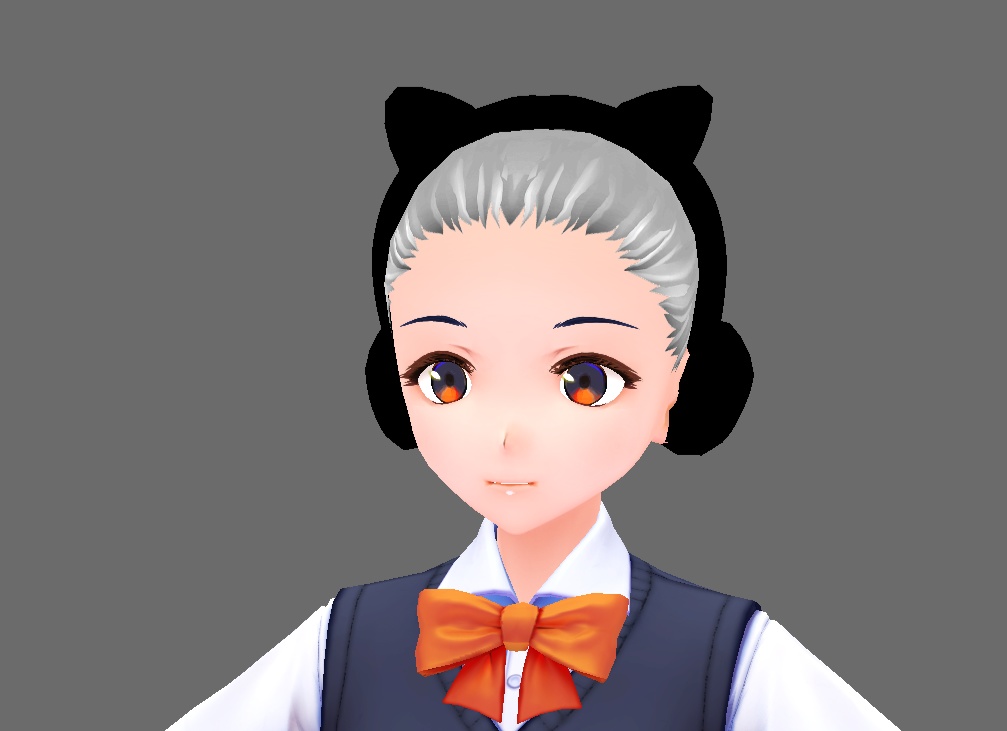 [VRoid] Headphones - hair preset - ririn - BOOTH