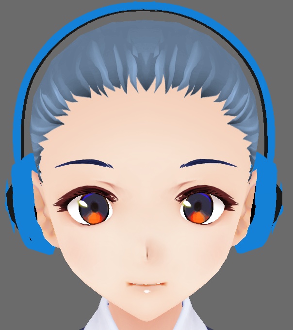 [VRoid] Headphones v2 - hair preset - ririn - BOOTH