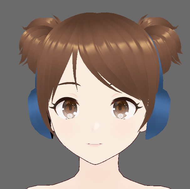 [VRoid 1.0] Headphones - hair preset - ririn - BOOTH