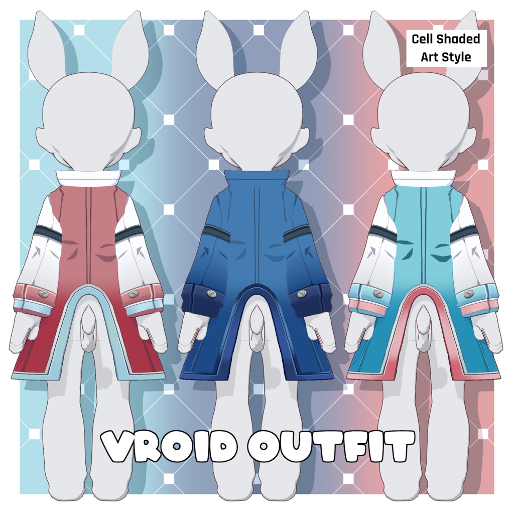 Melusine Jackets - Genshin Impact [VRoid Outfit/衣装] - Realm of the Fish ...