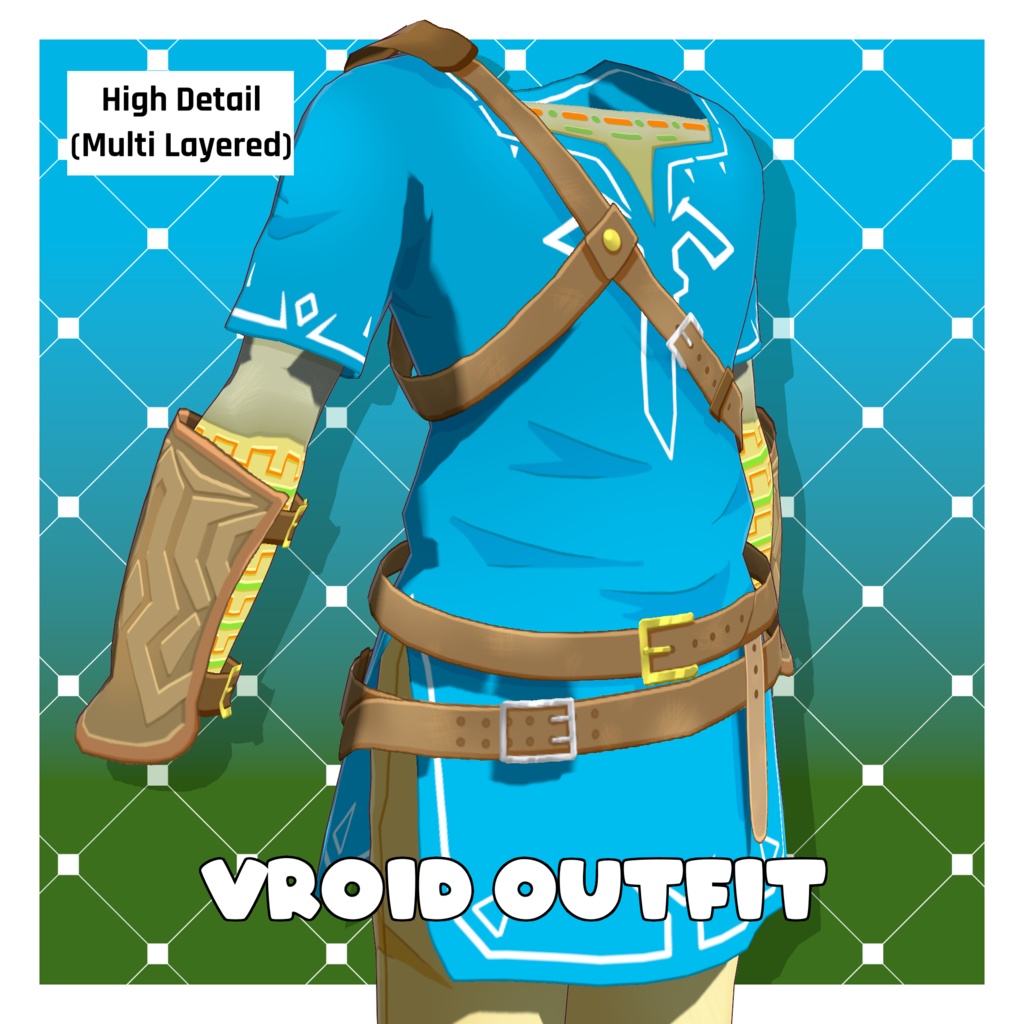 Link Tunics: BoTW [VRoid Outfit/衣装] - Realm of the Fish - BOOTH