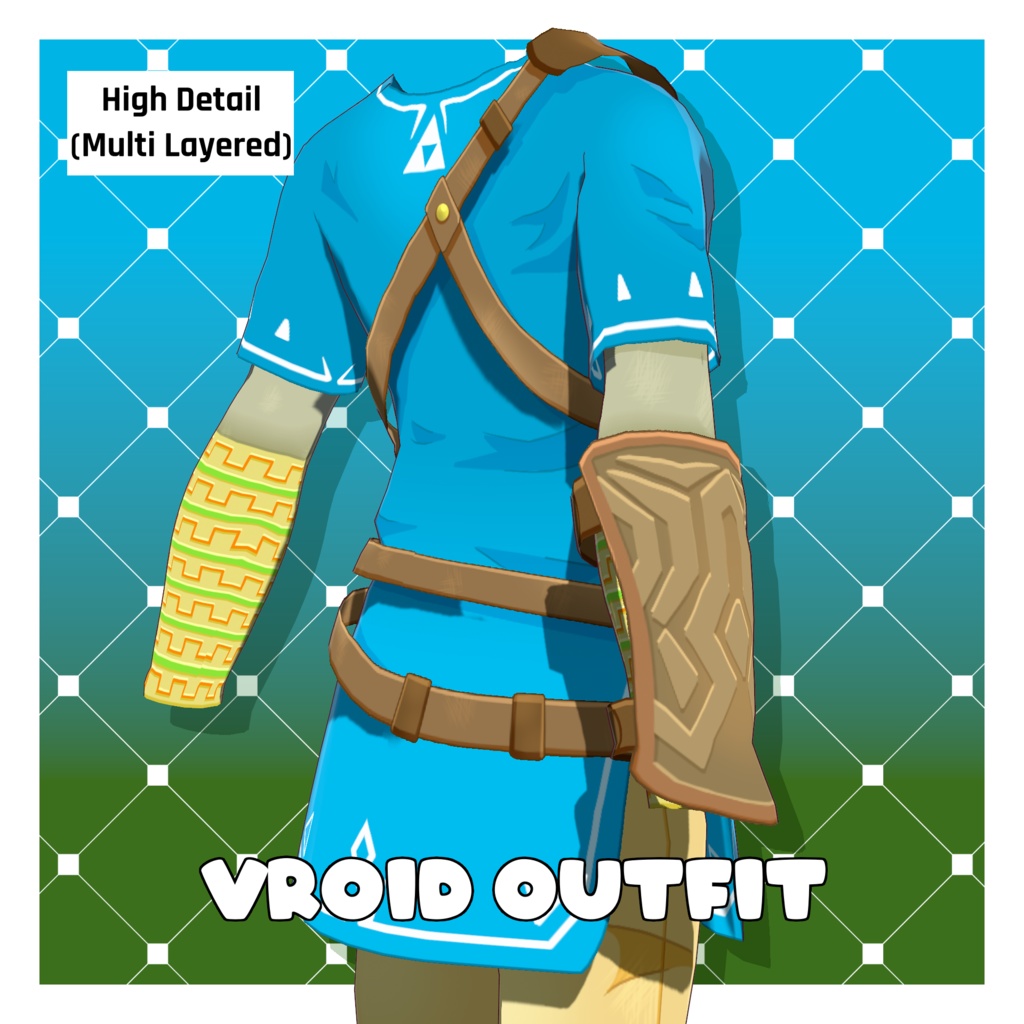 Link Tunics: BoTW [VRoid Outfit/衣装] - Realm of the Fish - BOOTH