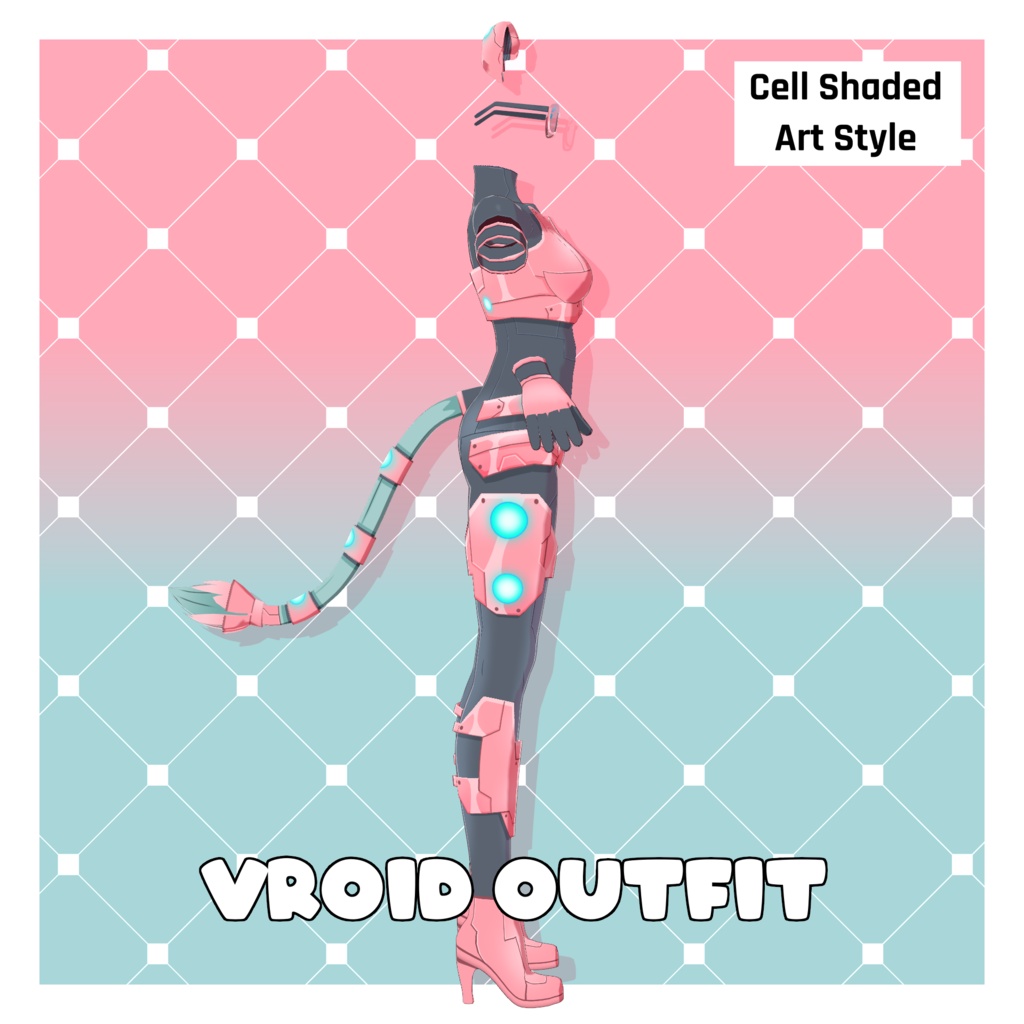 Momoko: Mech Outfit [VRoid Outfit/衣装] - Realm of the Fish - BOOTH