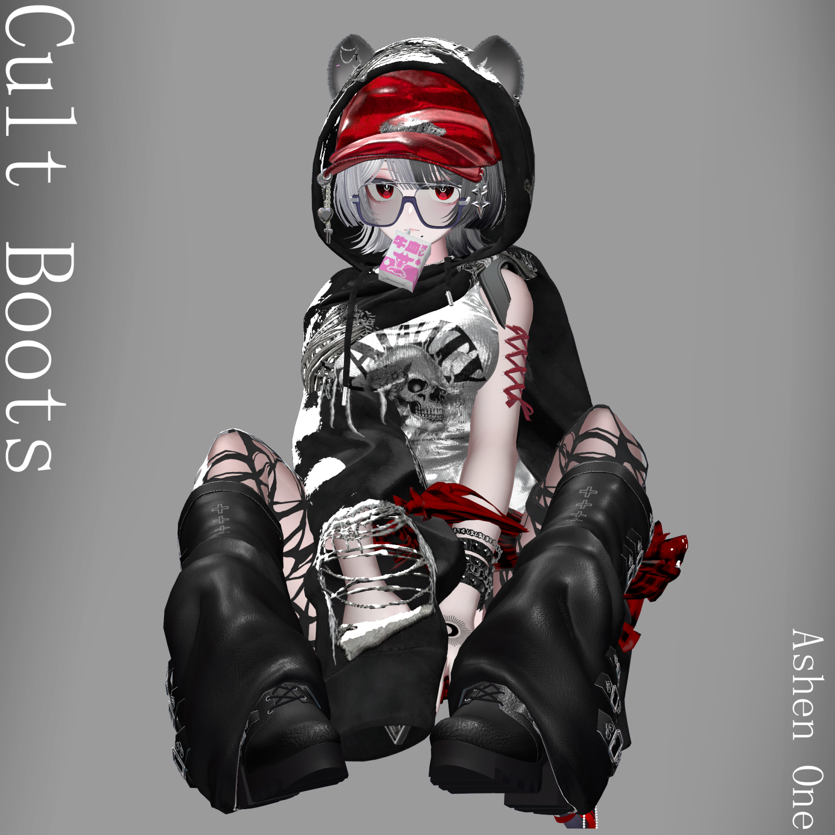 【Ashenone】CULT Boots【VRChat】 - Ashen One - BOOTH