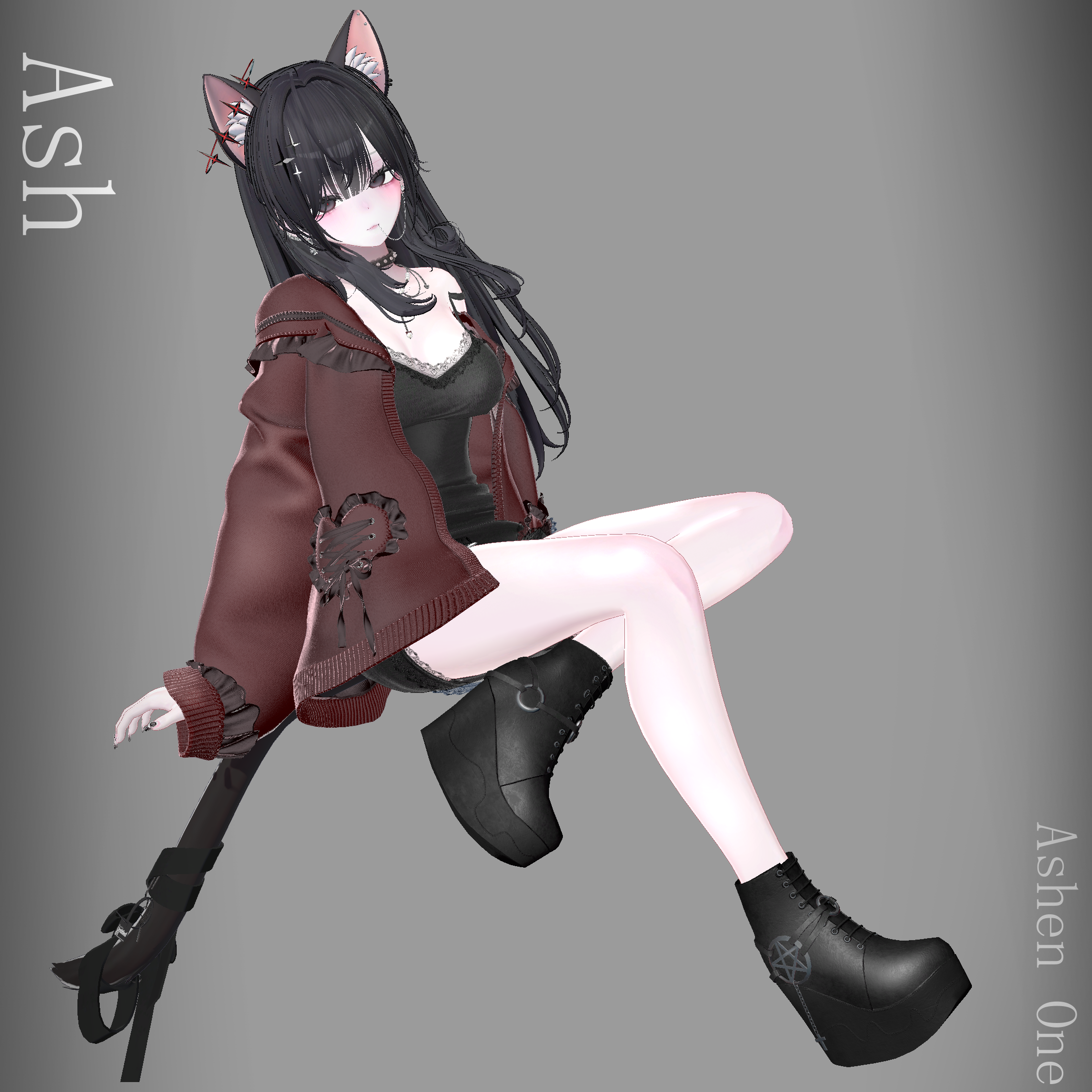 【#Ashenclothes】Ash 【VRChat】 - Ashen One - BOOTH