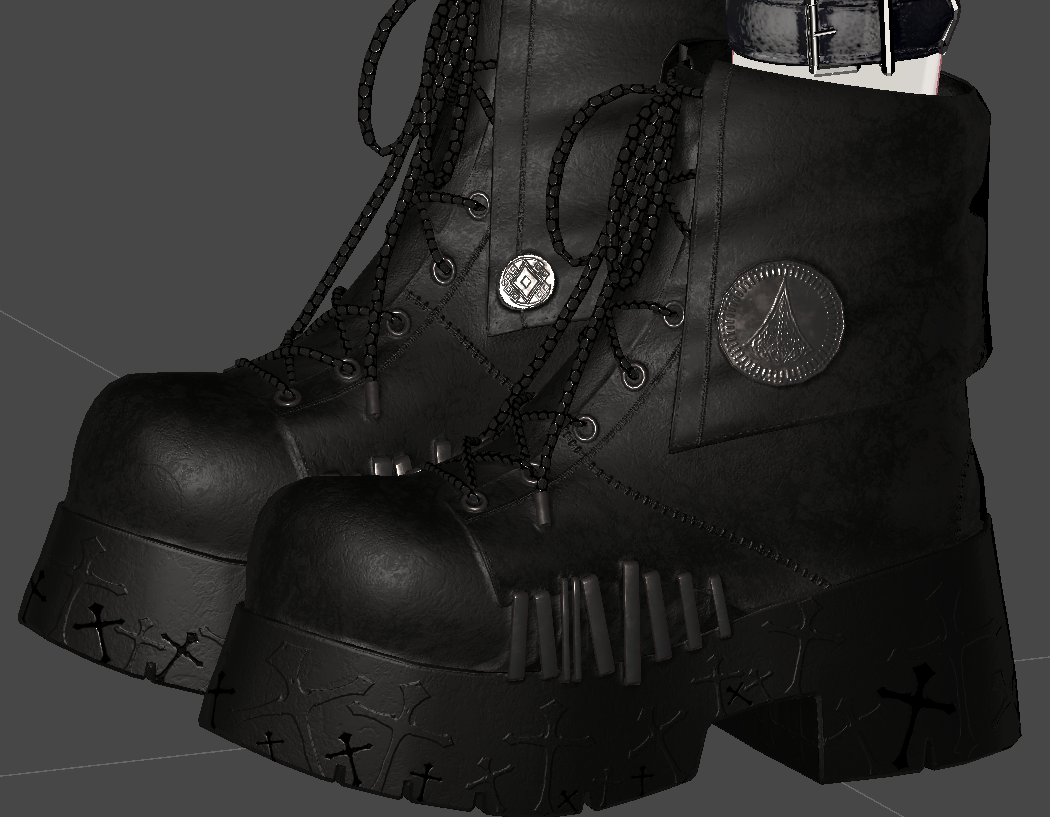 【#Ashenclothes】AX Boots【VRChat】 - Ashen One - BOOTH