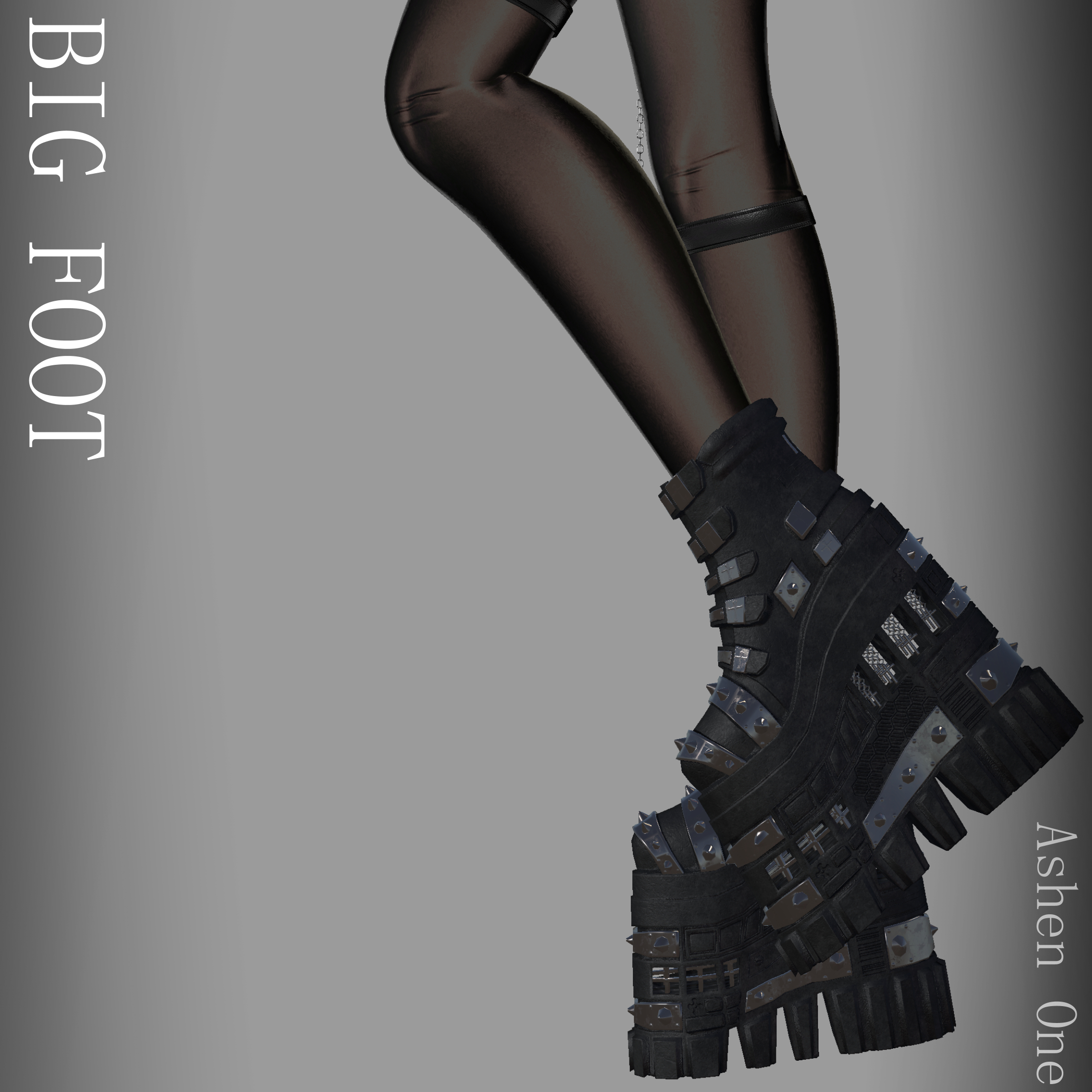 【#Ashenclothes】BIG Foot【VRChat】 - Ashen One - BOOTH