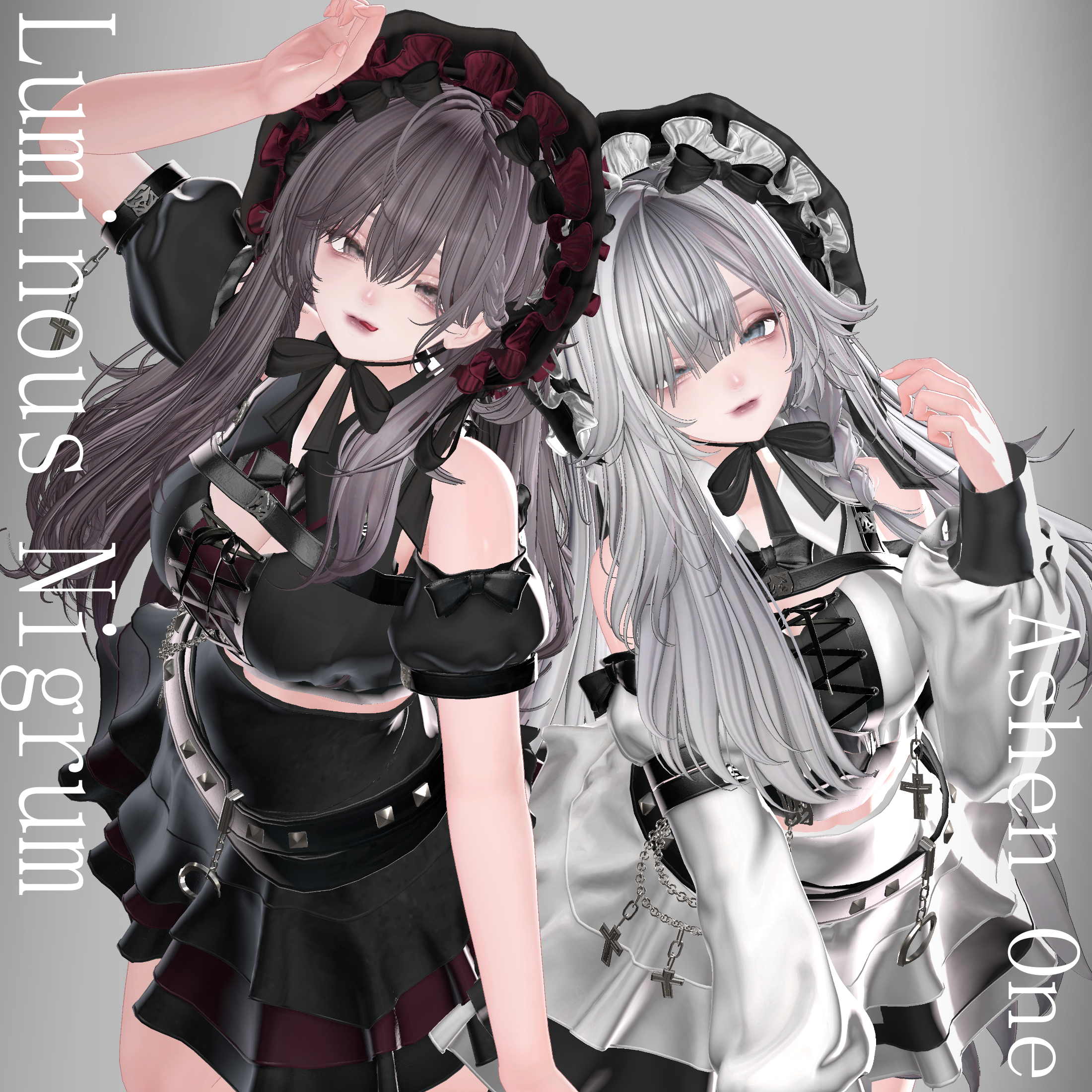 #Ashenclothes】Luminous†Nigrum【VRChat】 17Avatar対応 - Ashen One - BOOTH