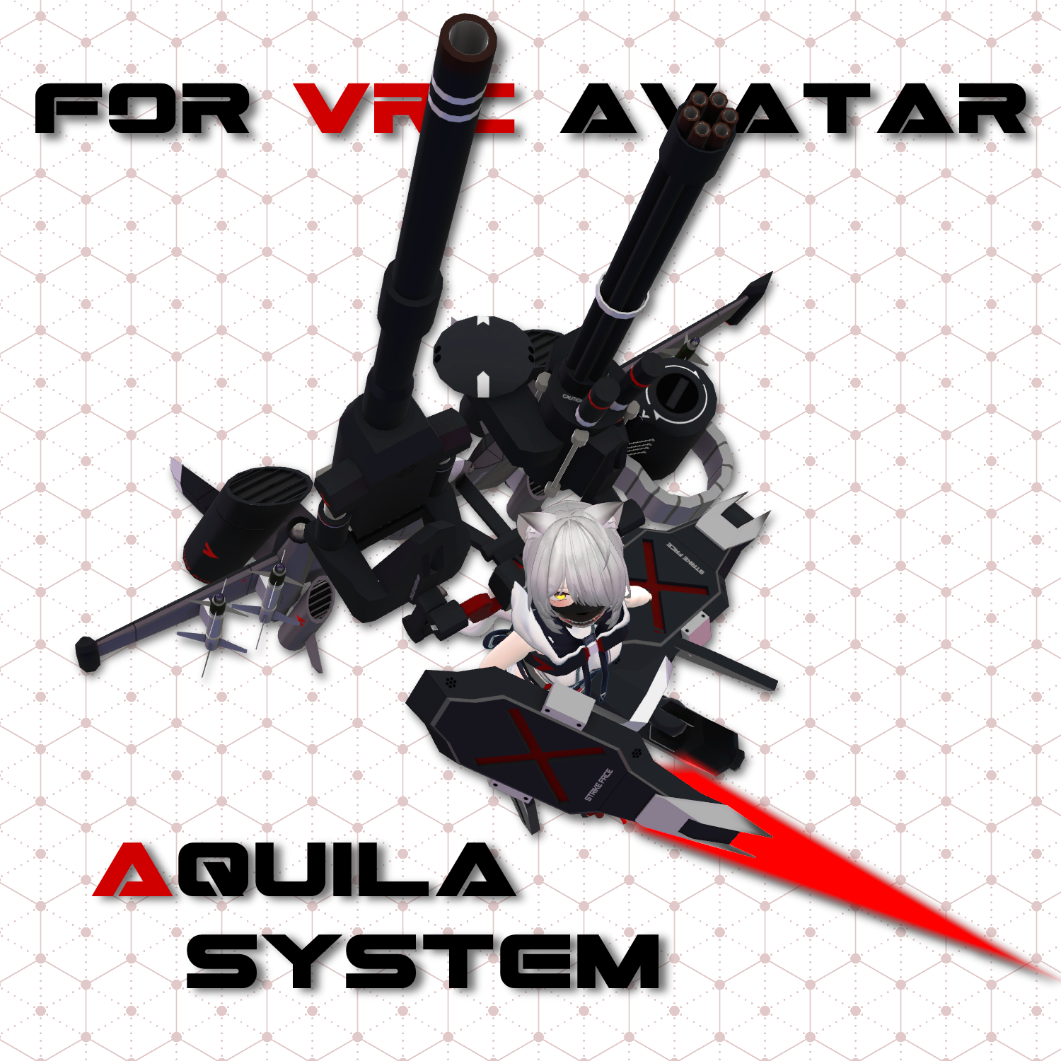 【VRChat想定】AQUILA SYSTEM【飛行メカユニット】 - ながら製作所 - BOOTH