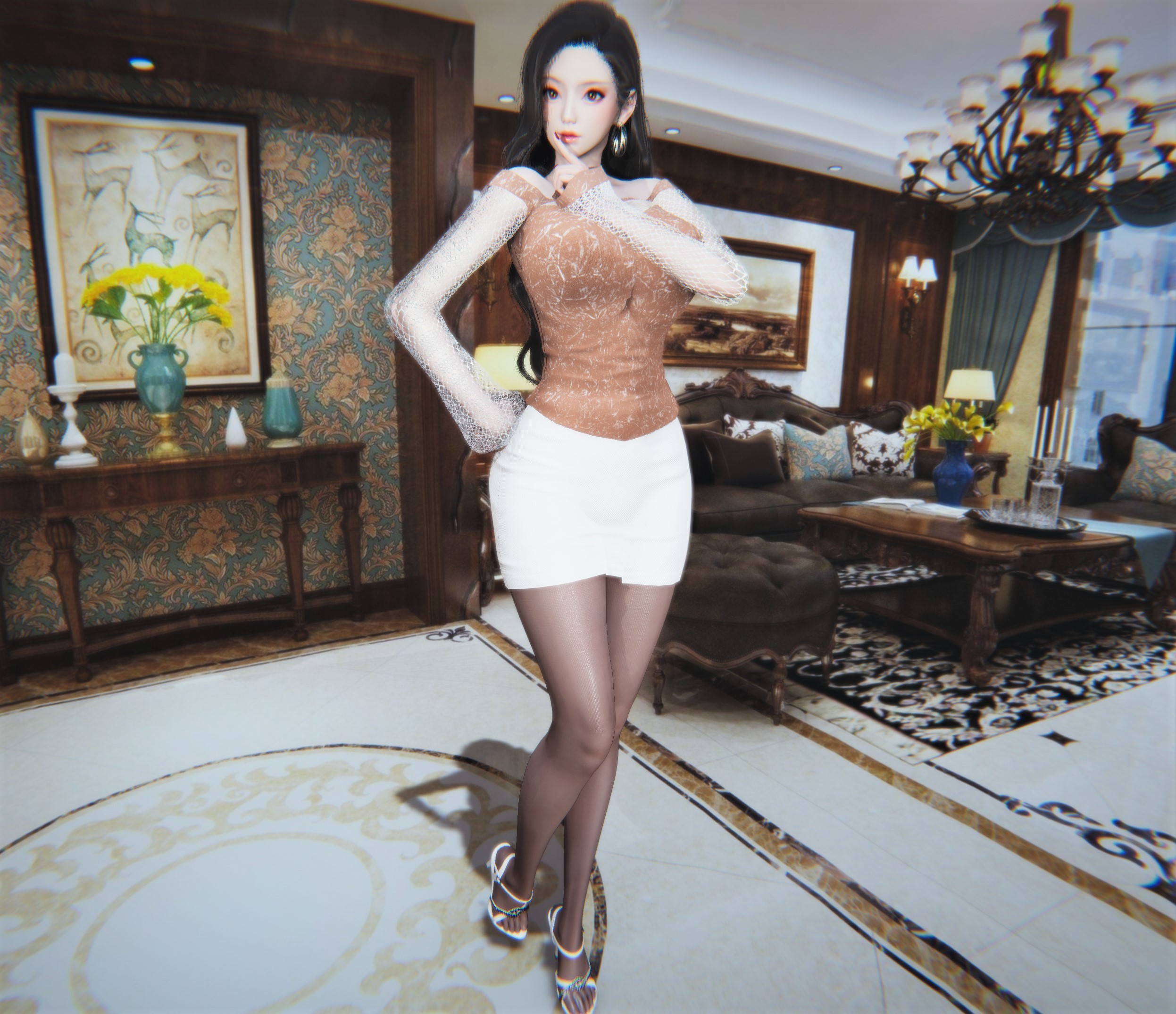 Lu-si（Free Char Card honeyselect2/HS2/AI） - ghostchild - BOOTH