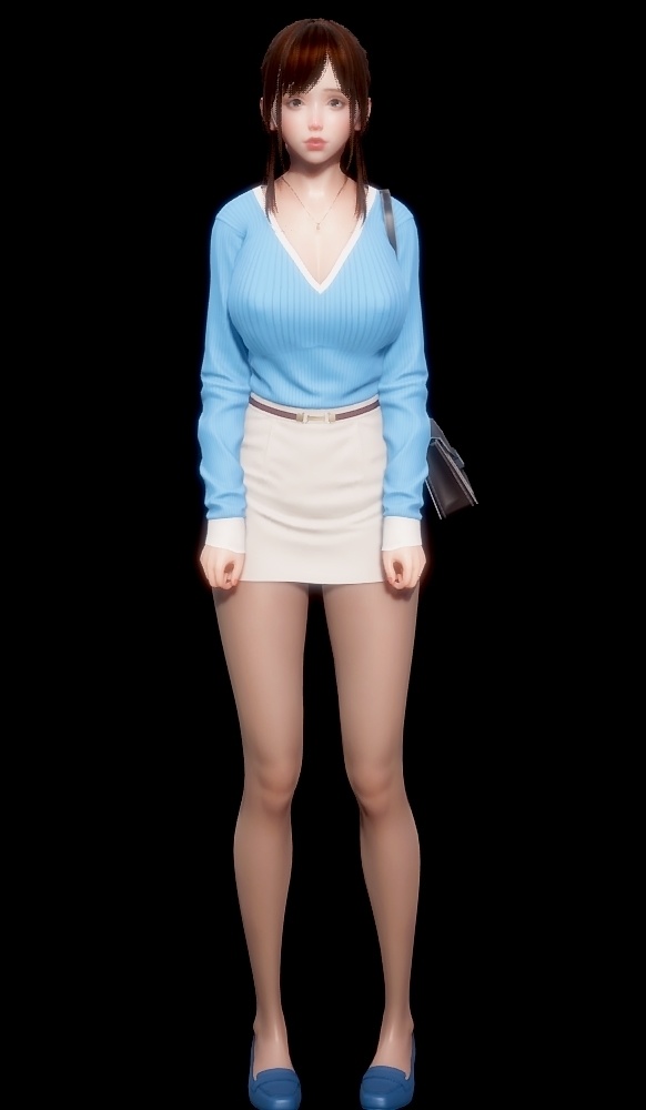 Kaori (RoomGirl character card) - ghostchild - BOOTH