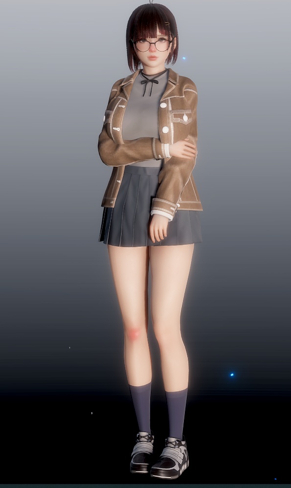 Mio (RoomGirl character card) - ghostchild - BOOTH