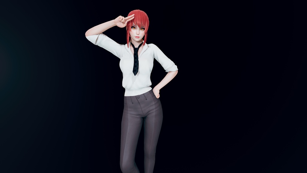 Makima(HoneySelect2/HS2/AI Cards) - ghostchild - BOOTH