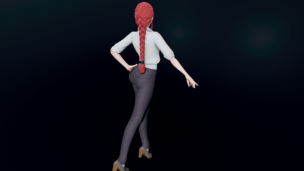 Makima(HoneySelect2/HS2/AI Cards) - ghostchild - BOOTH