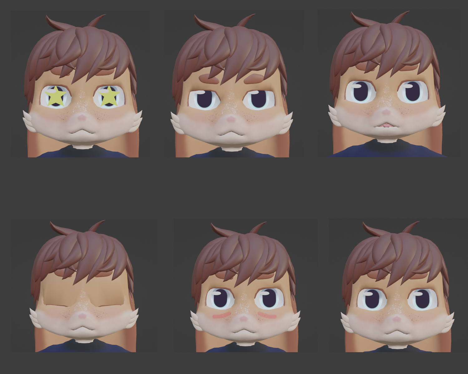 Ren - The Bun | 3-D avatar for VRChat - Constantine - BOOTH