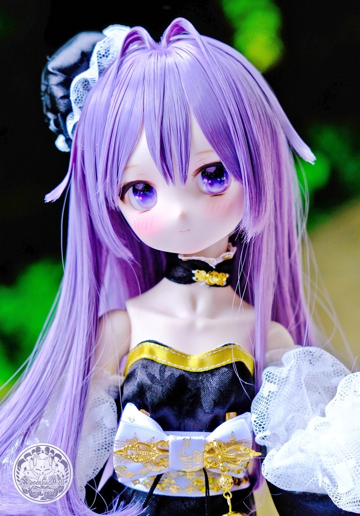 【8～9インチ】ドールウィッグ「けもみみストレート」インテークスタイル - NiNa（RosenliaDoll） - BOOTH