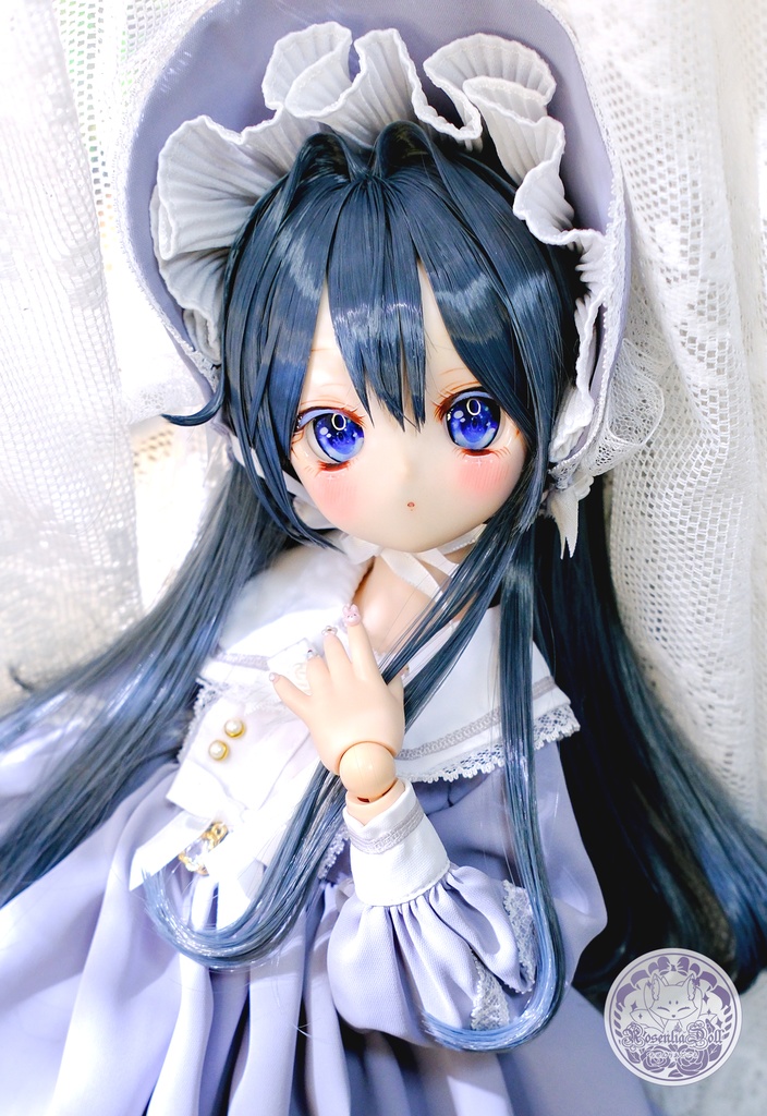 【8～9インチ】ドールウィッグ「けもみみストレート」インテークスタイル - NiNa（RosenliaDoll） - BOOTH