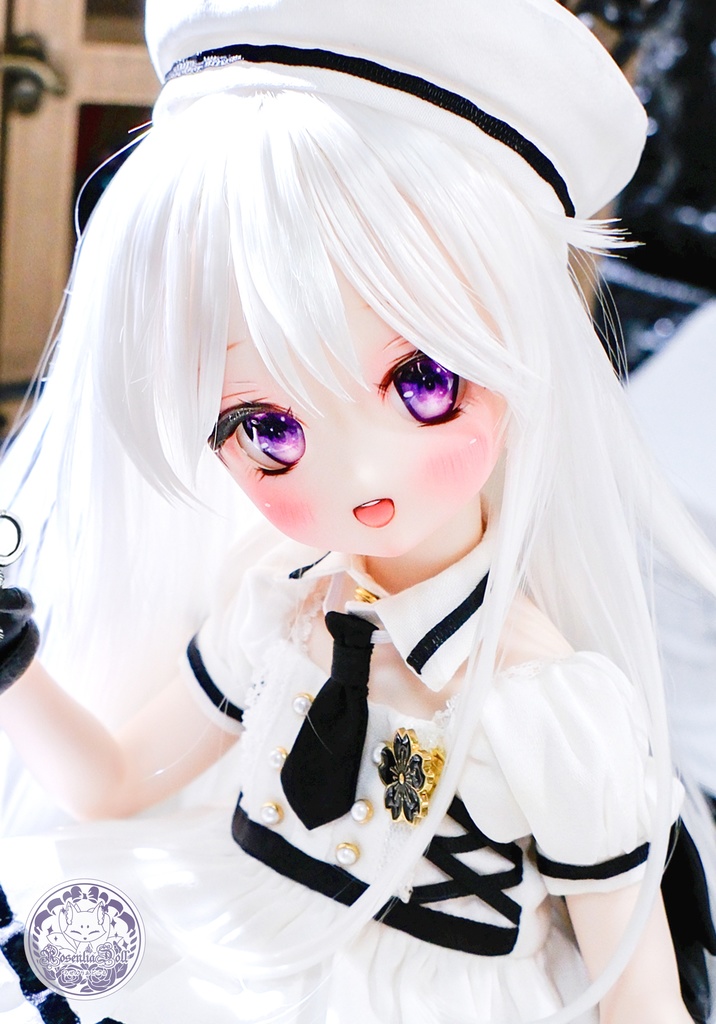 【8～9インチ】ドールウィッグ「けもみみストレート」インテークスタイル - NiNa（RosenliaDoll） - BOOTH