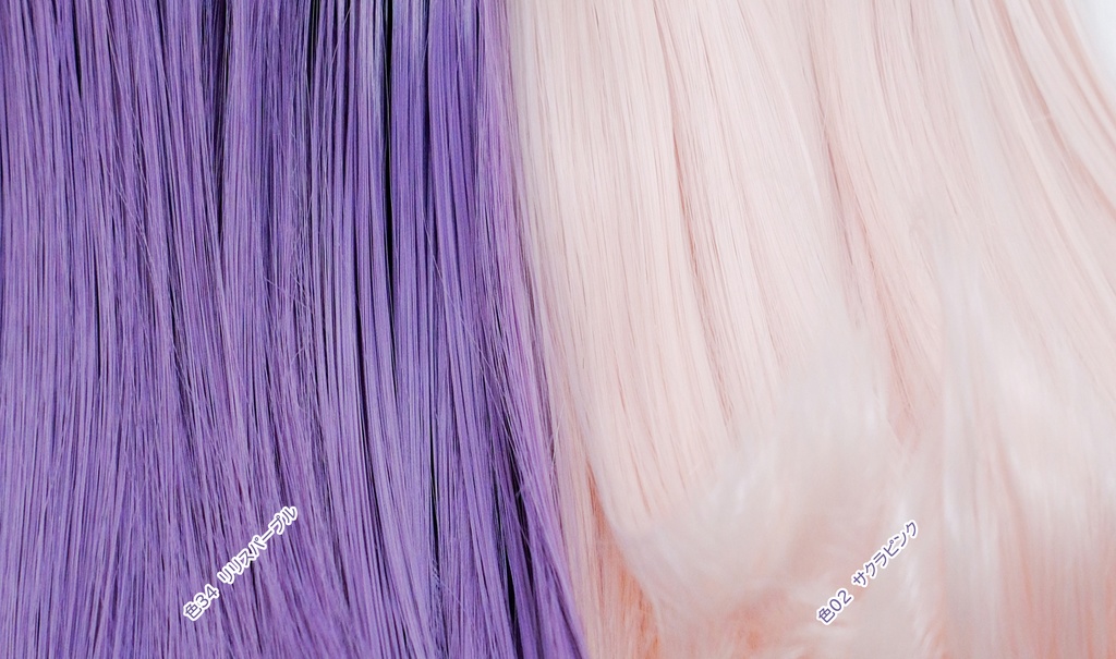 【8～9インチ】ドールウィッグ「けもみみストレート」インテークスタイル - NiNa（RosenliaDoll） - BOOTH