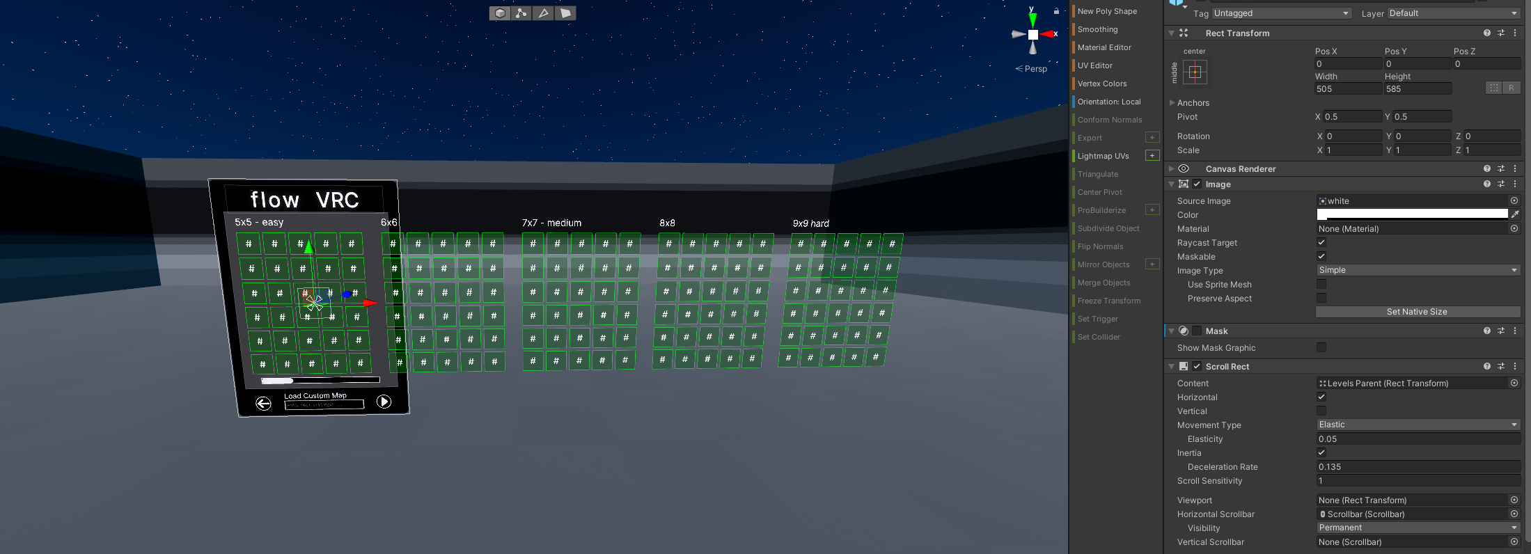 flowVRC - flow free VRChat port - zSkull162 - BOOTH