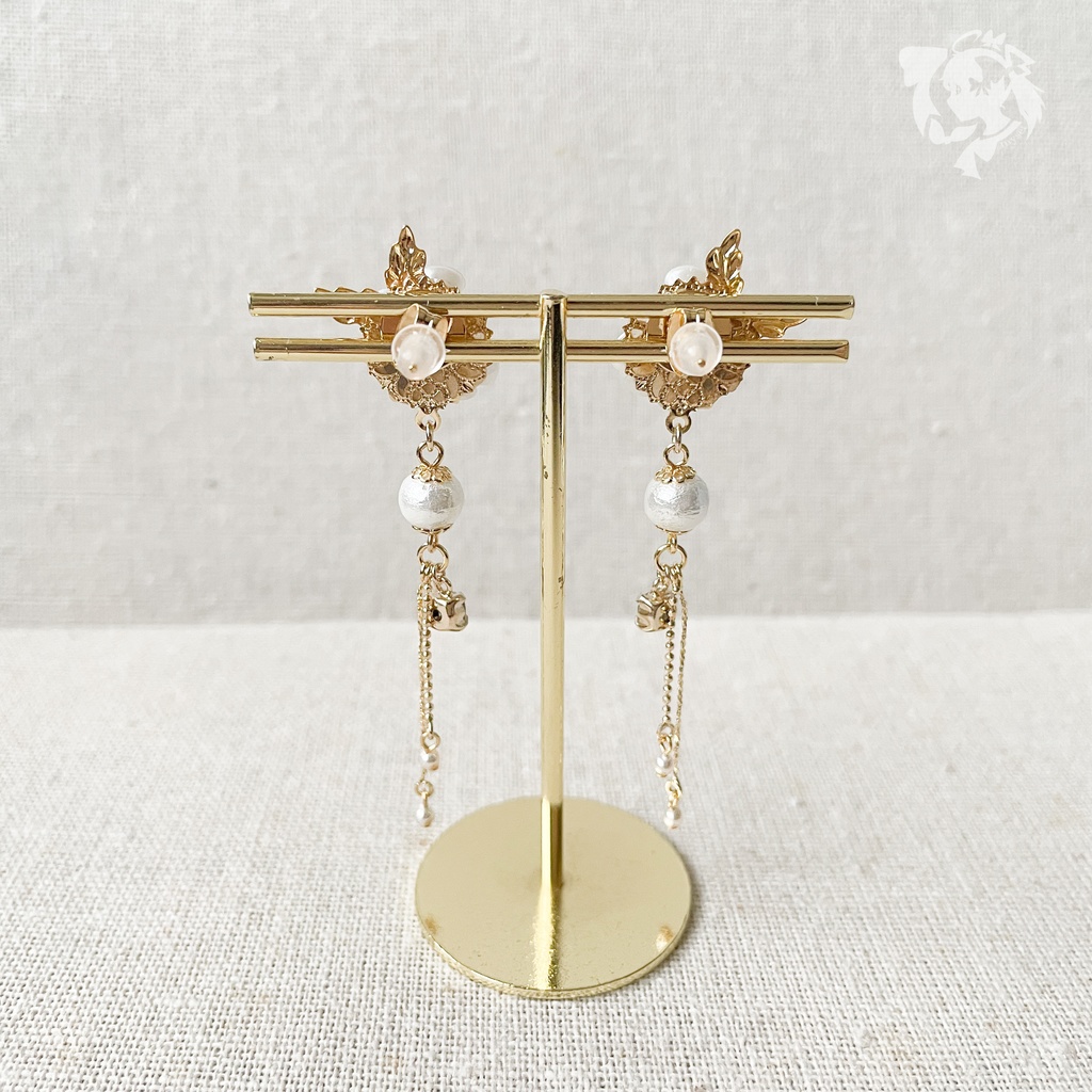 花ビジューピアス - myset - BOOTH