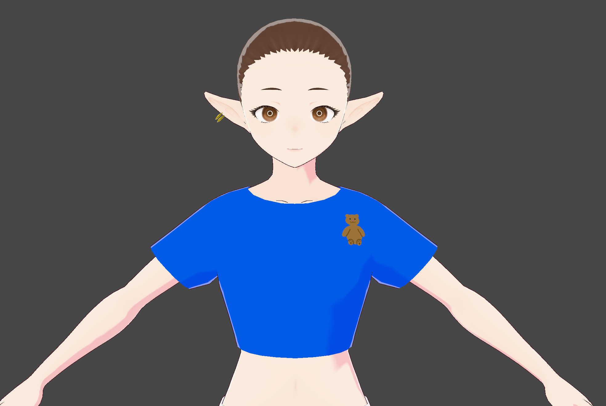 Crop T-shirt Set - bebi-buni - BOOTH