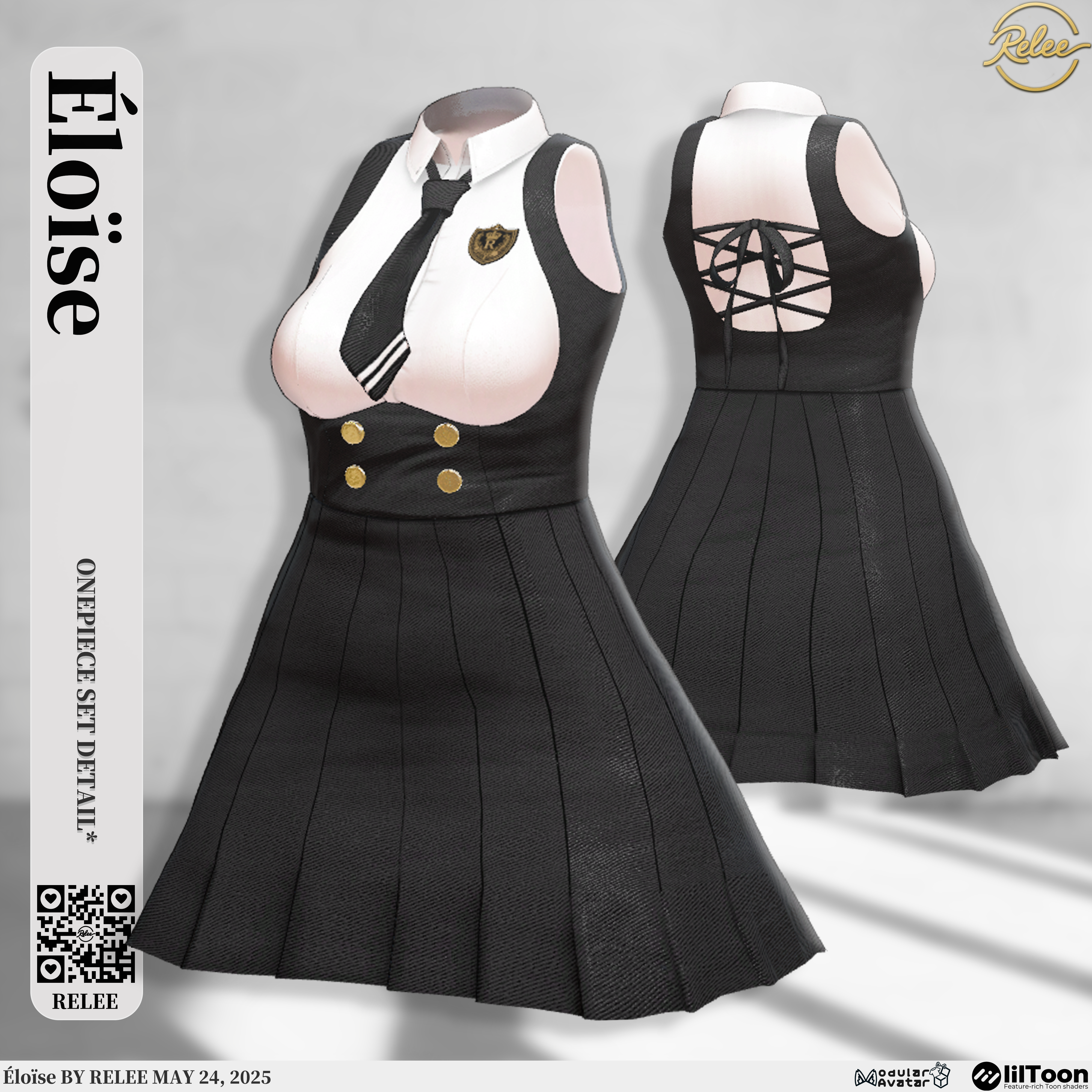 【KUMALY update】 【PB】『Éloïse』【21Avatars】 - #Relee - BOOTH