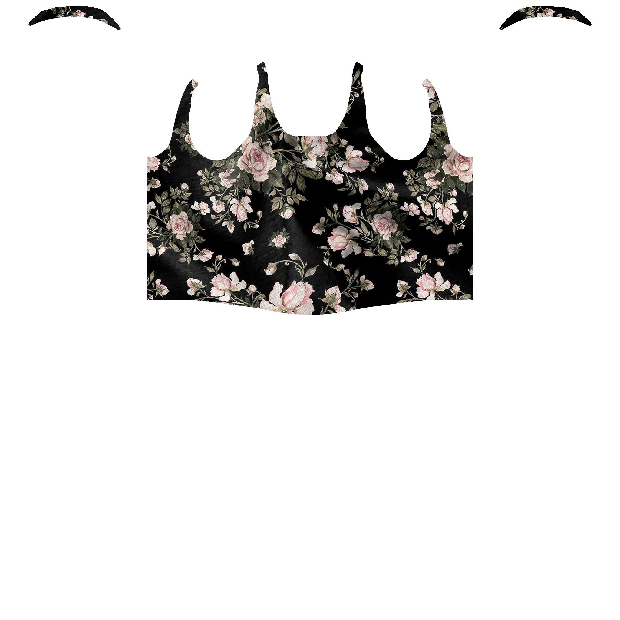 Fab Floral [Vroid] Tank top. - FREE - tychedesigns - BOOTH