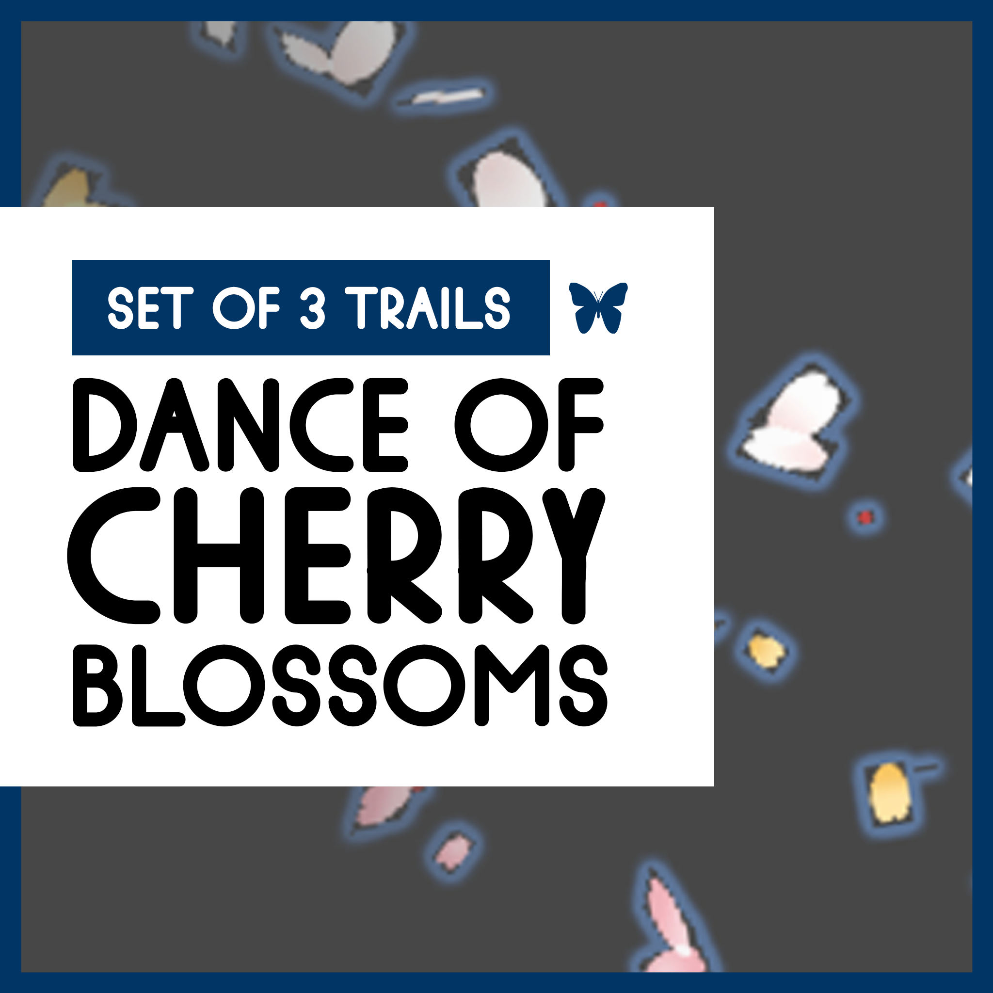 Cherry Blossom Hand Trail Set for VRChat (3 Variants) - ChimericCurios ...