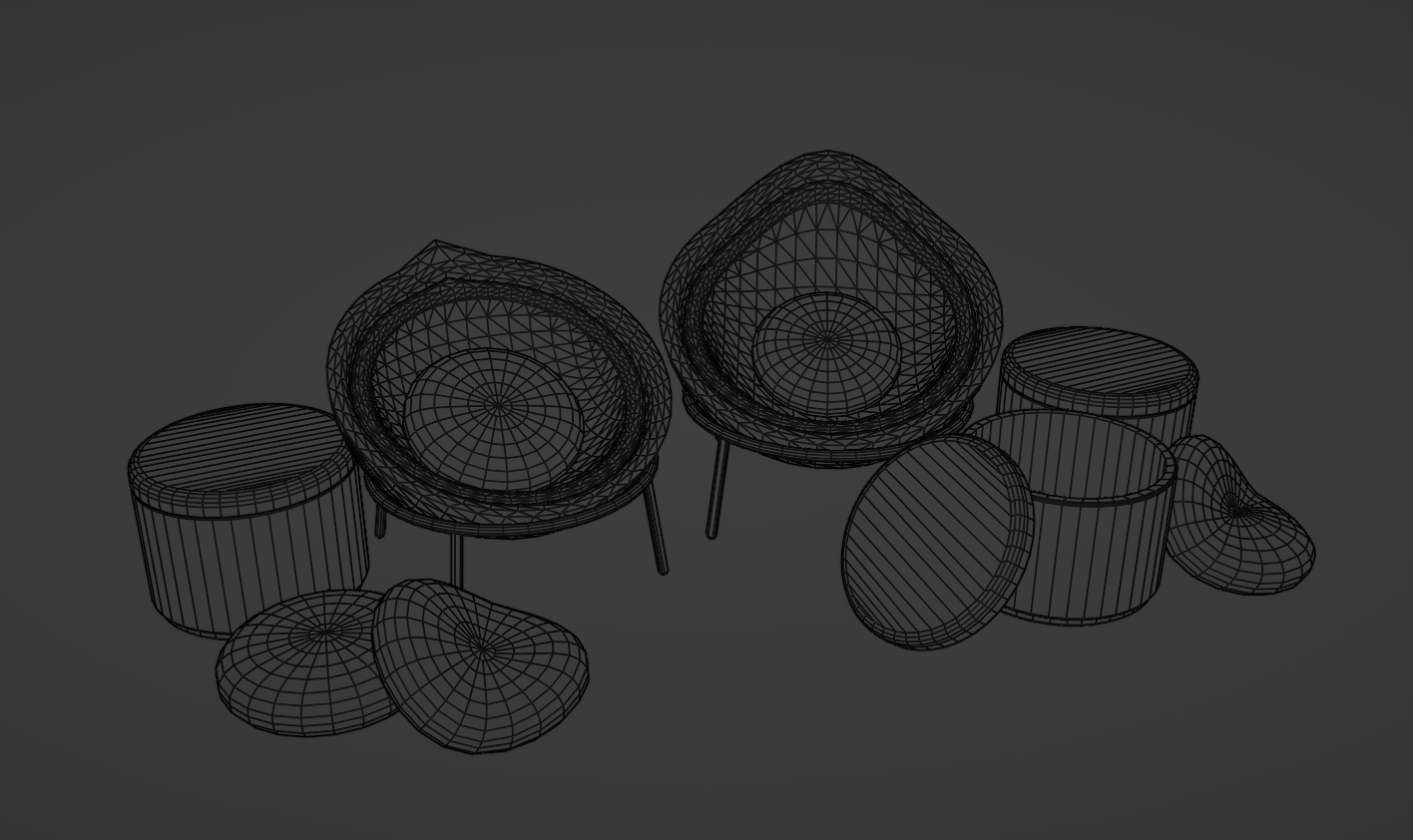 Fruit Furniture Set for VRChat - ChimericCurios - BOOTH