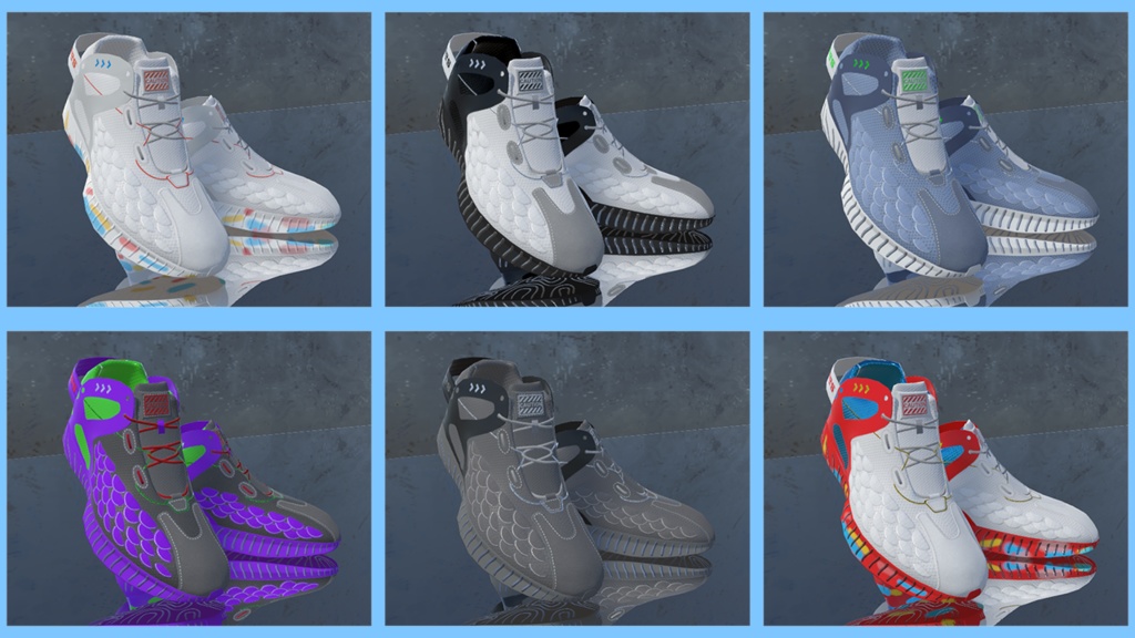 [無料] VRChat avatar shoe 01-LINK - icecream shop - BOOTH