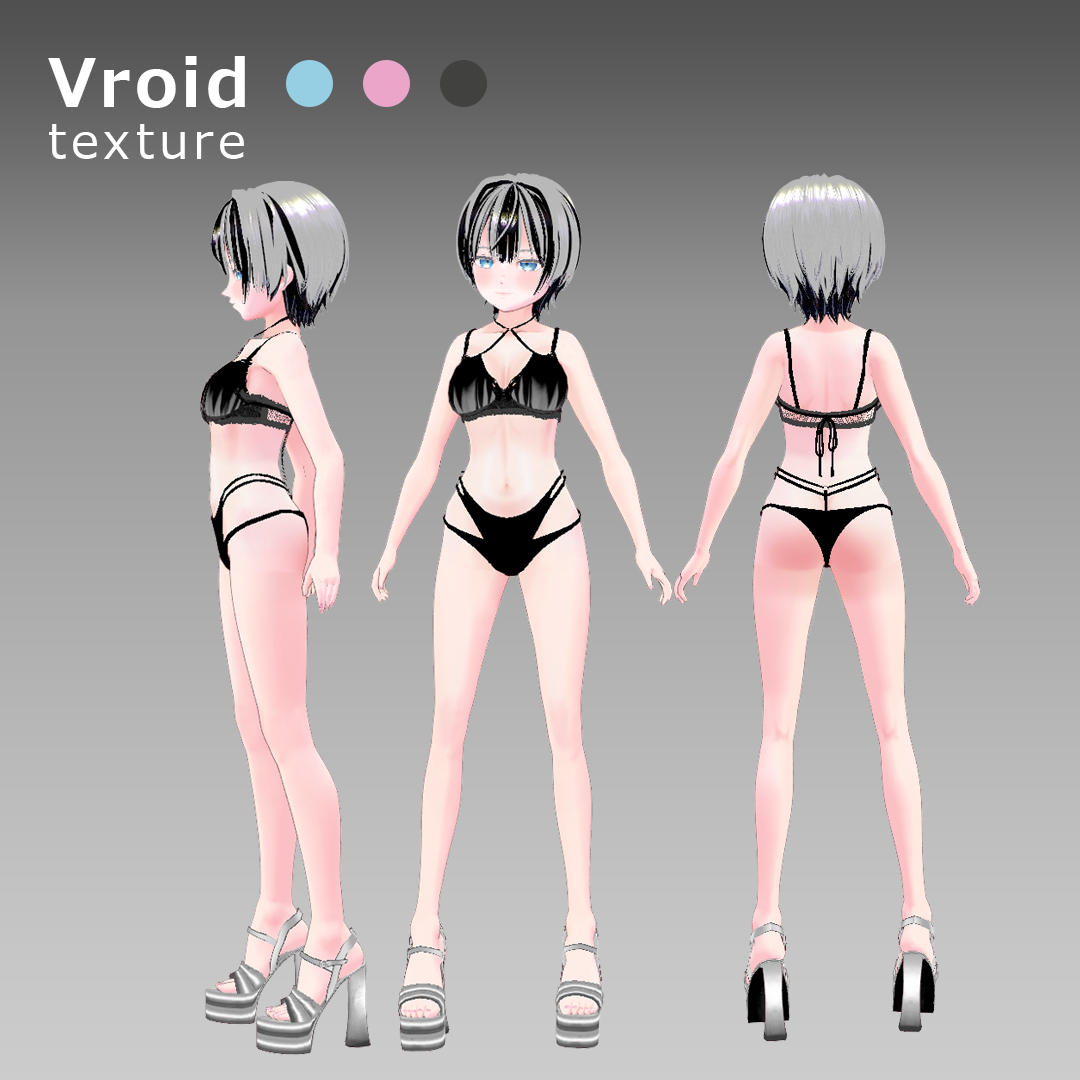 VRoid用 KPOP スイムウェア セット - iodaio - BOOTH