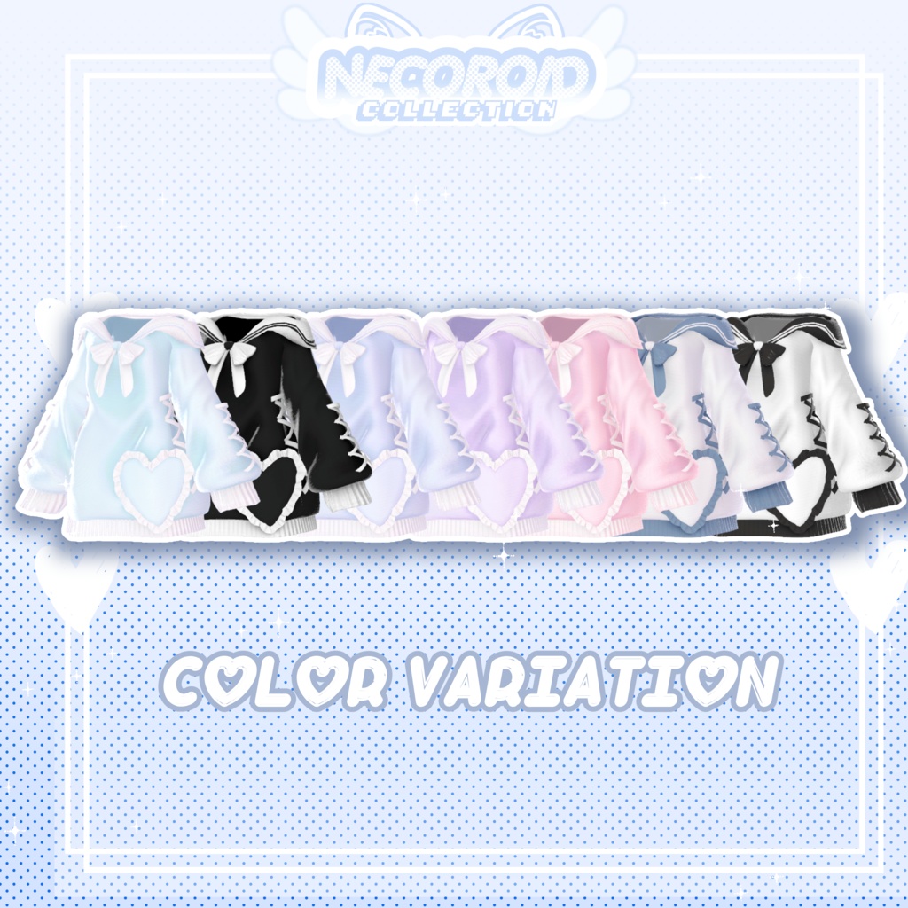 『凪向け』OFFSHOULDER SAILOR JERSEY FOR NAGI - necoroid - BOOTH