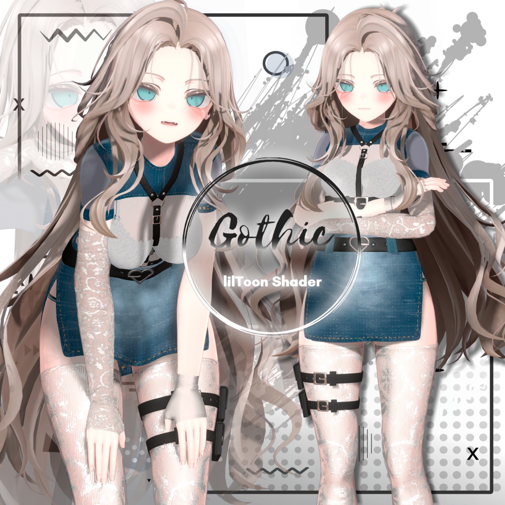 [マヌカ] ゴシック | Manuka Ghotic Outfit - Koukla - BOOTH