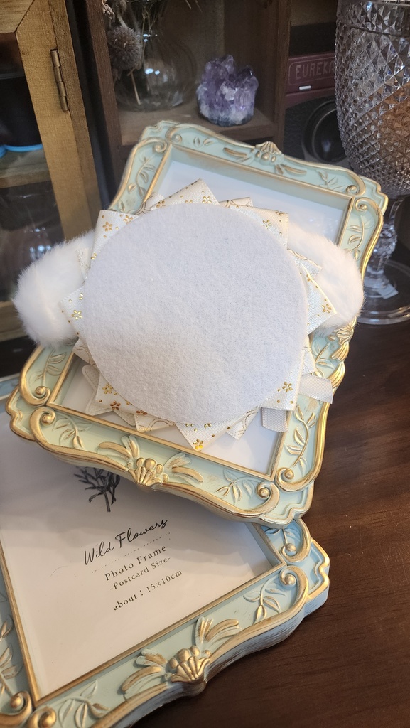 缶バッジ ロゼットうさ耳 - 海芽-うみのめ-Lion.ver - BOOTH