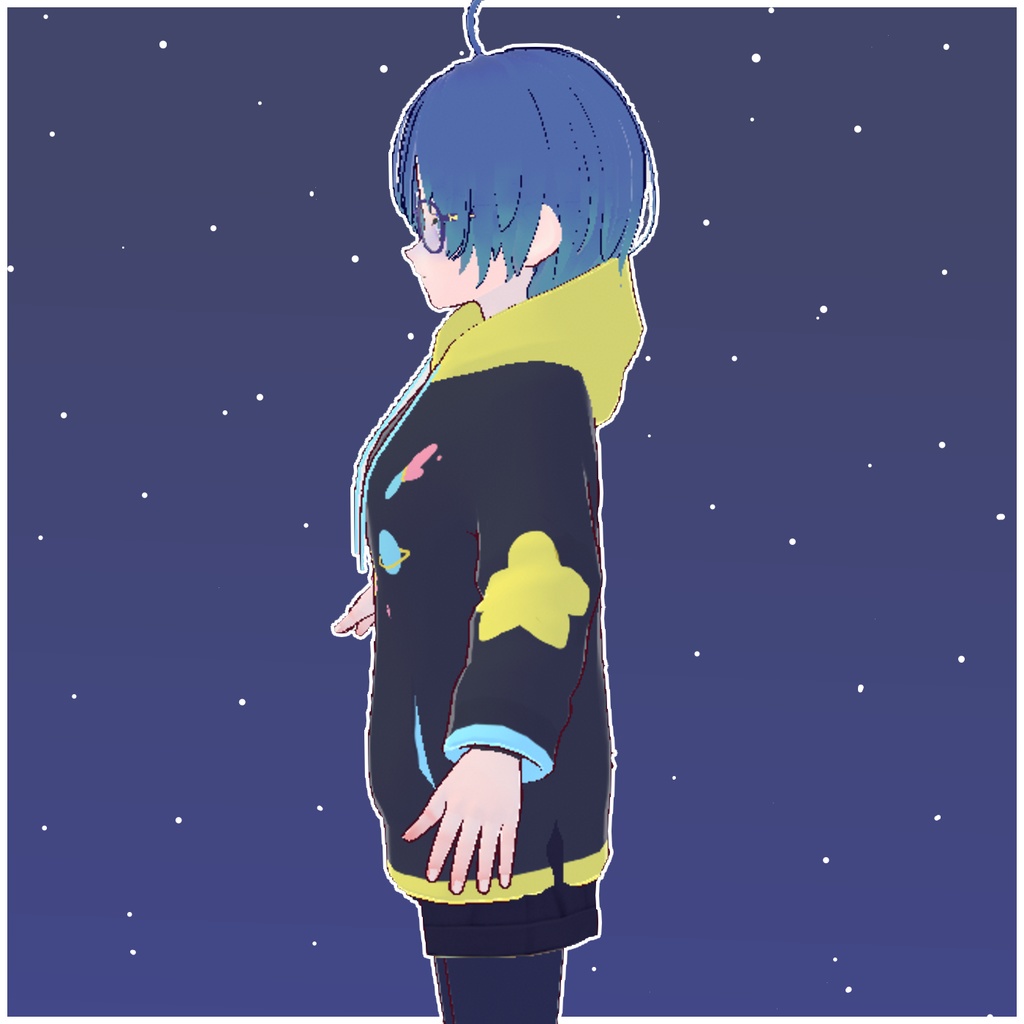 VRoid Sweater Planets - Gallet - BOOTH