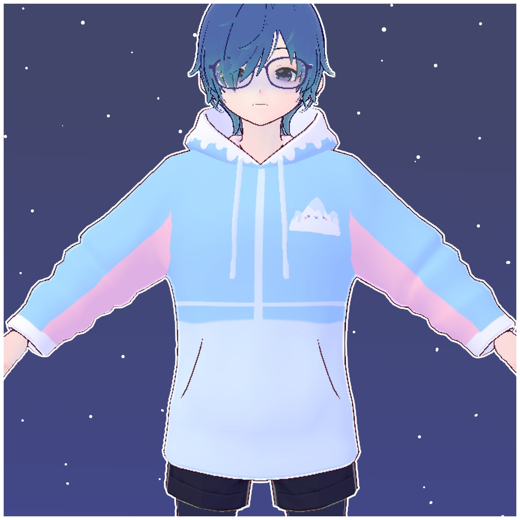 VRoid Ice Sweather - Gallet - BOOTH