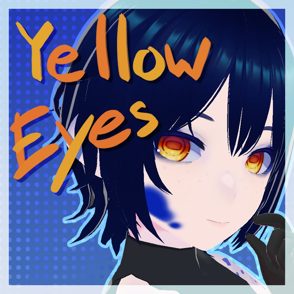 Vroid Yellow Eyes - Gallet - BOOTH