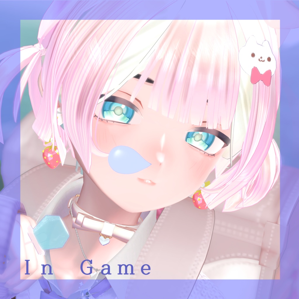 [くうた-Kuuta ] Strawberry makeup(+body) & eye texture - ももキャンディ - BOOTH