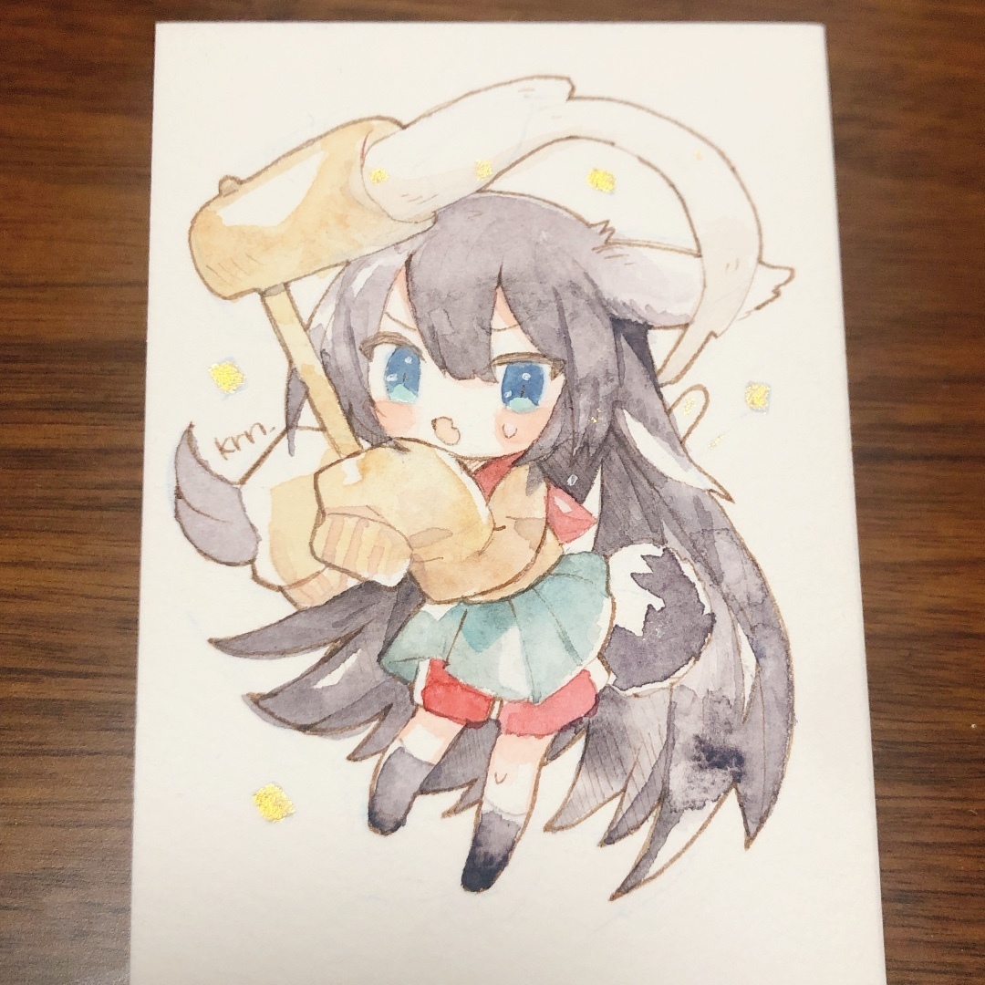 ATC+ケース付①もちつき黒うさ - KrN Avenue - BOOTH