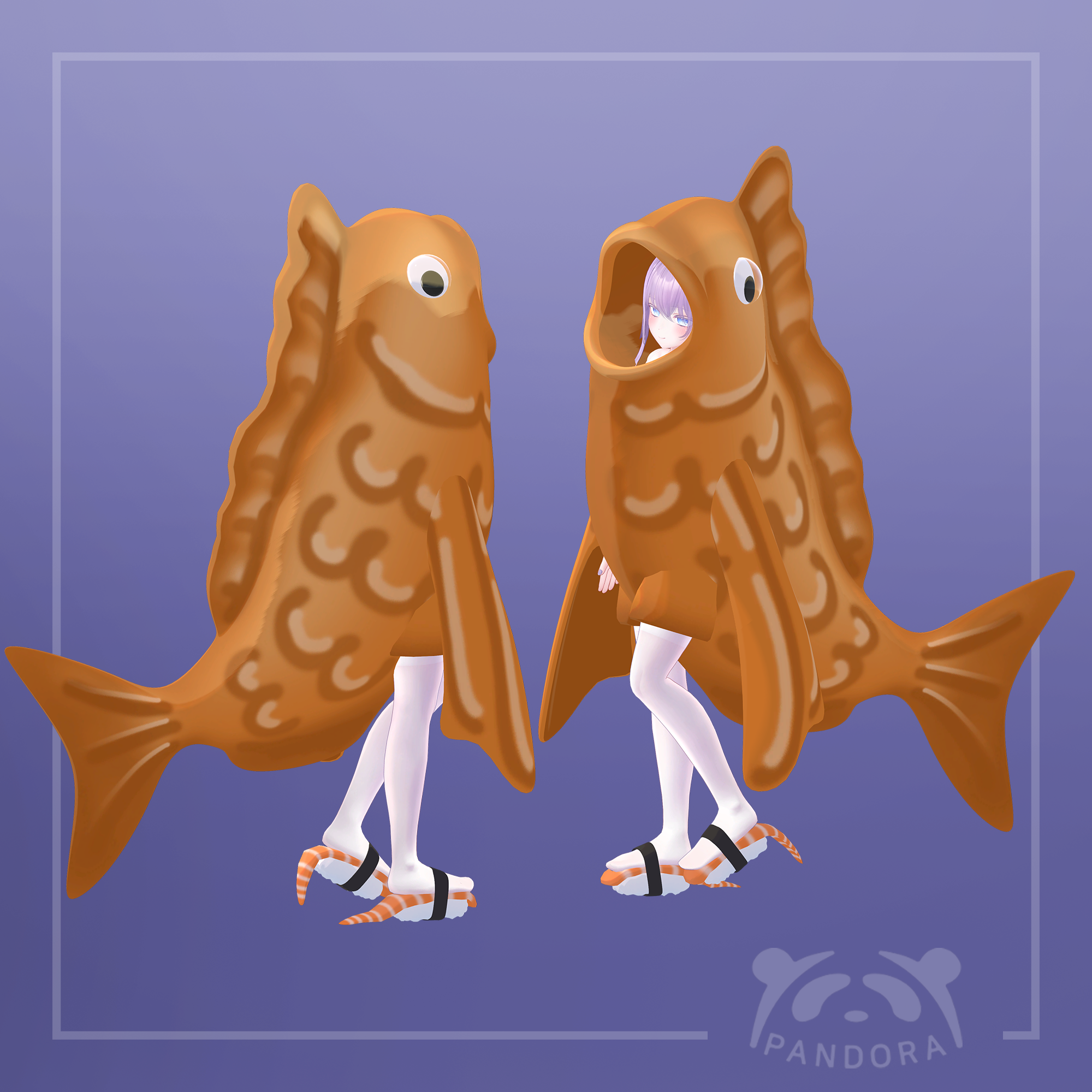 [VRchat] Fish suit - qpandorap - BOOTH