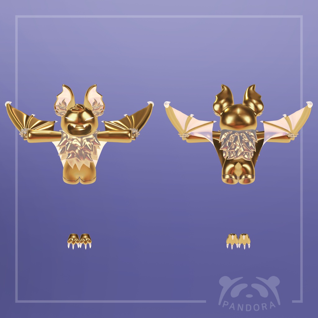 [VRchat] Bat suit - qpandorap - BOOTH