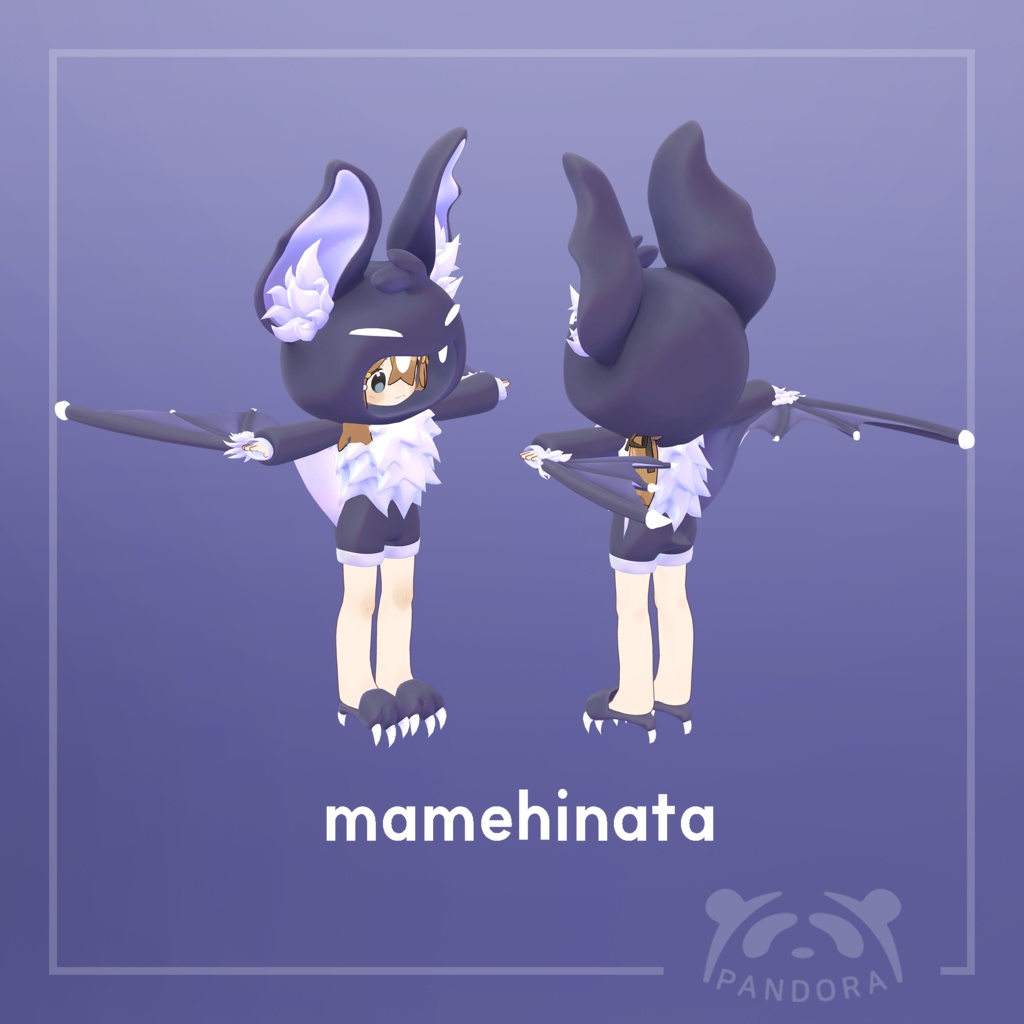 [VRchat] Bat suit - qpandorap - BOOTH