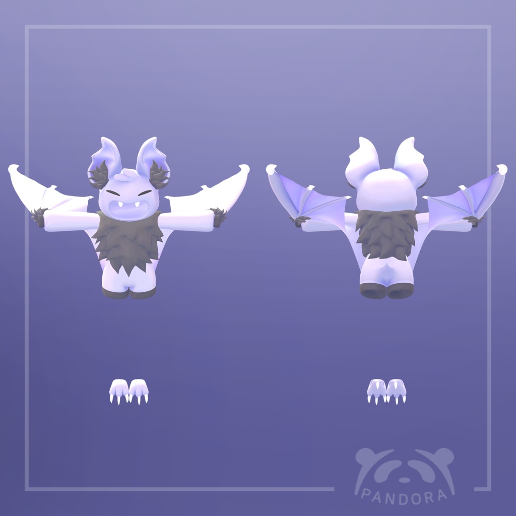 [VRchat] Bat suit - qpandorap - BOOTH